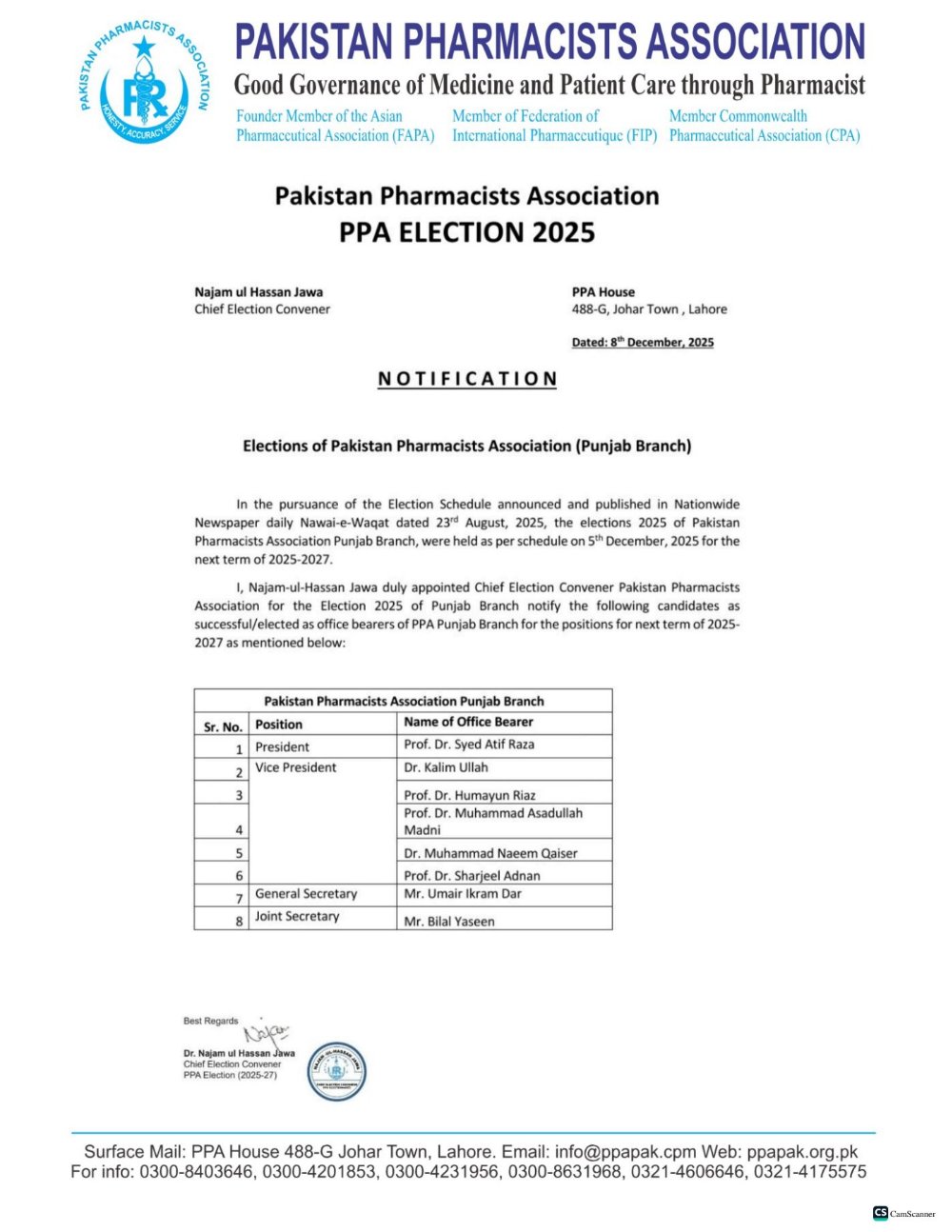 PAKISTAN PHARMACISTS ASSOCIATION (PPA)